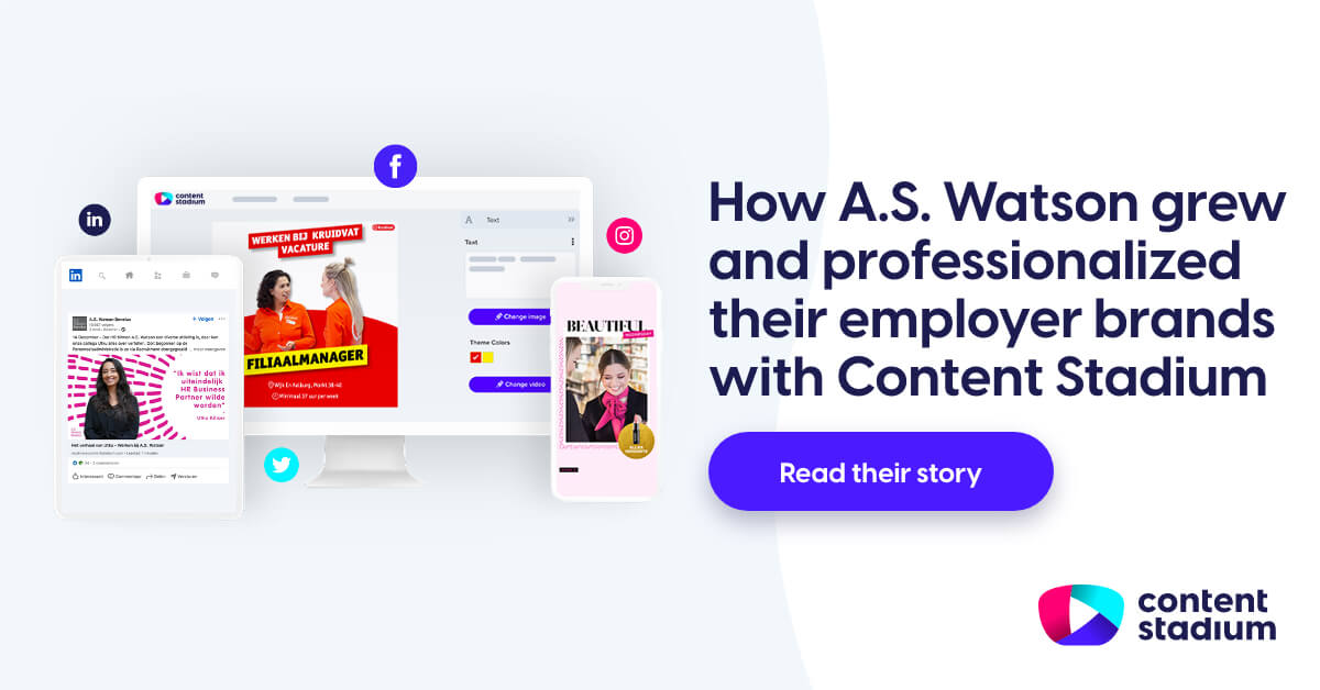 How A.S. Watson grew their employer brands on social media