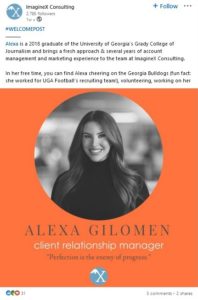 26 'New employee' social media posts examples