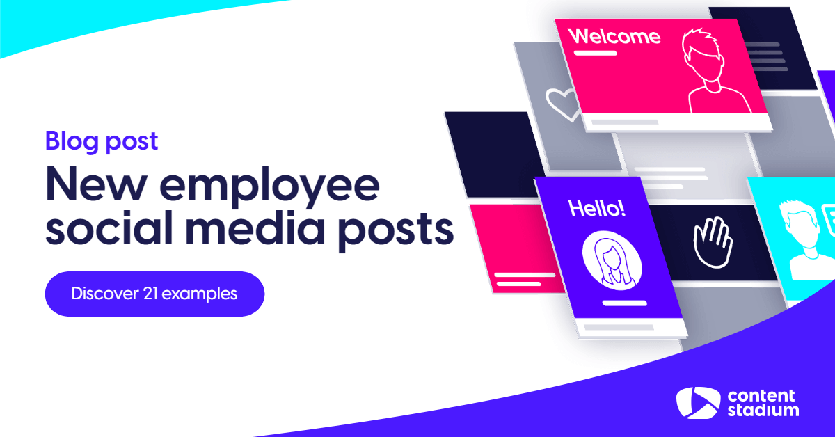 New employee social media posts • 21 examples New employee social media posts • 21 examples