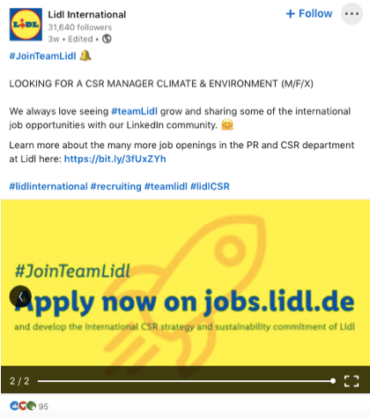 25 'We're hiring' social media post examples