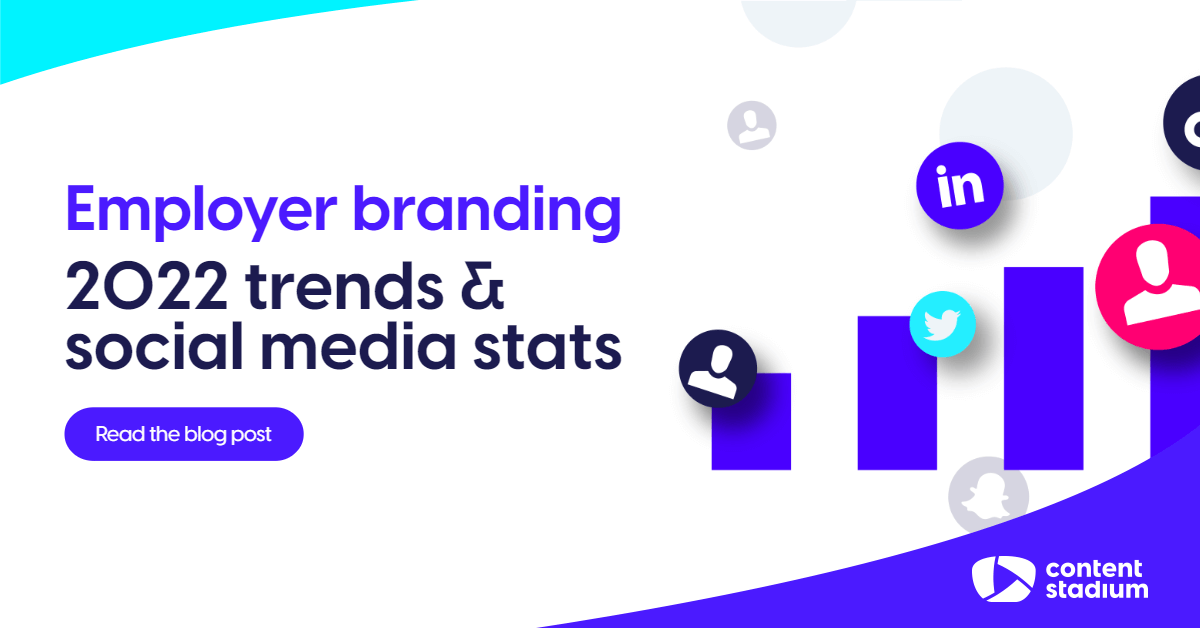 Employer branding 2022 trends & social media statistics