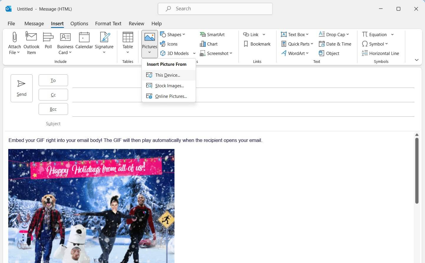 A holiday gift from us: E-card templates