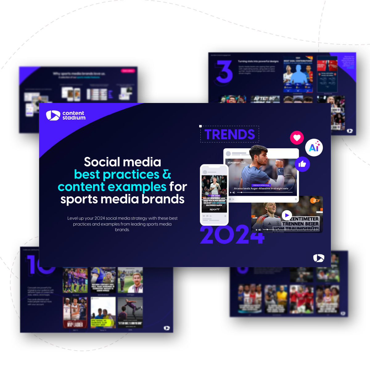 2024 social media best practices and examples for sports media