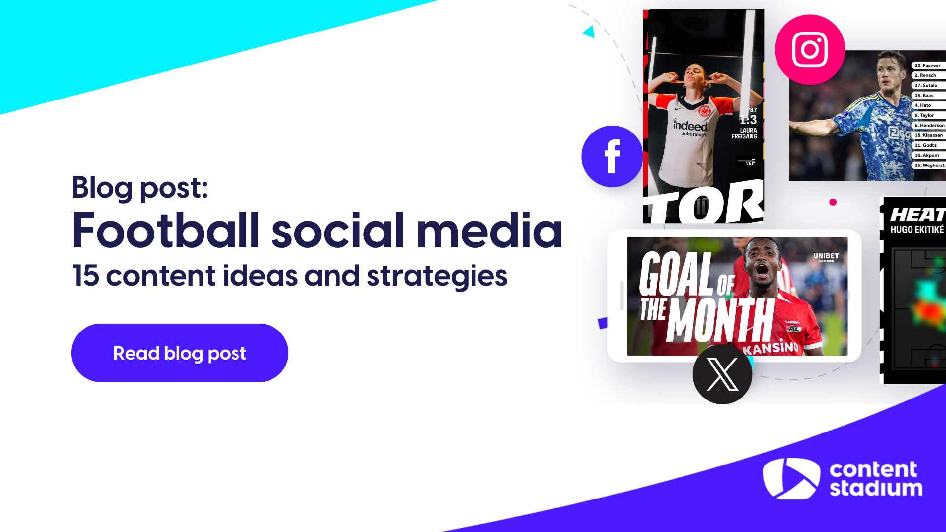 Football social media: 15 content ideas and strategies